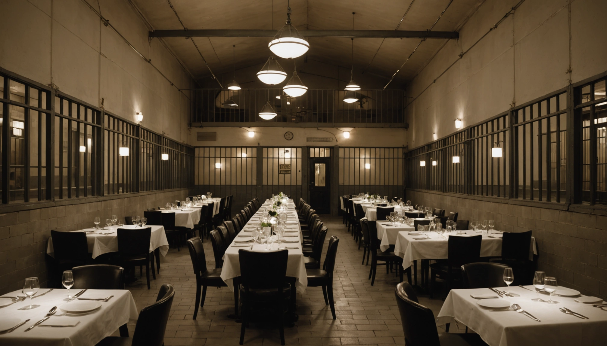 Restaurant prison : une expérience culinaire hors du commun